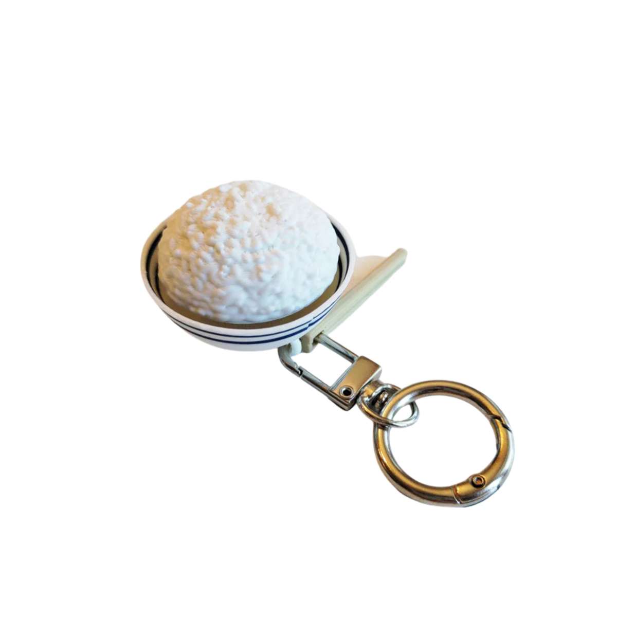 Bowl of Rice Clicker Keychain– Foo Hung Curios