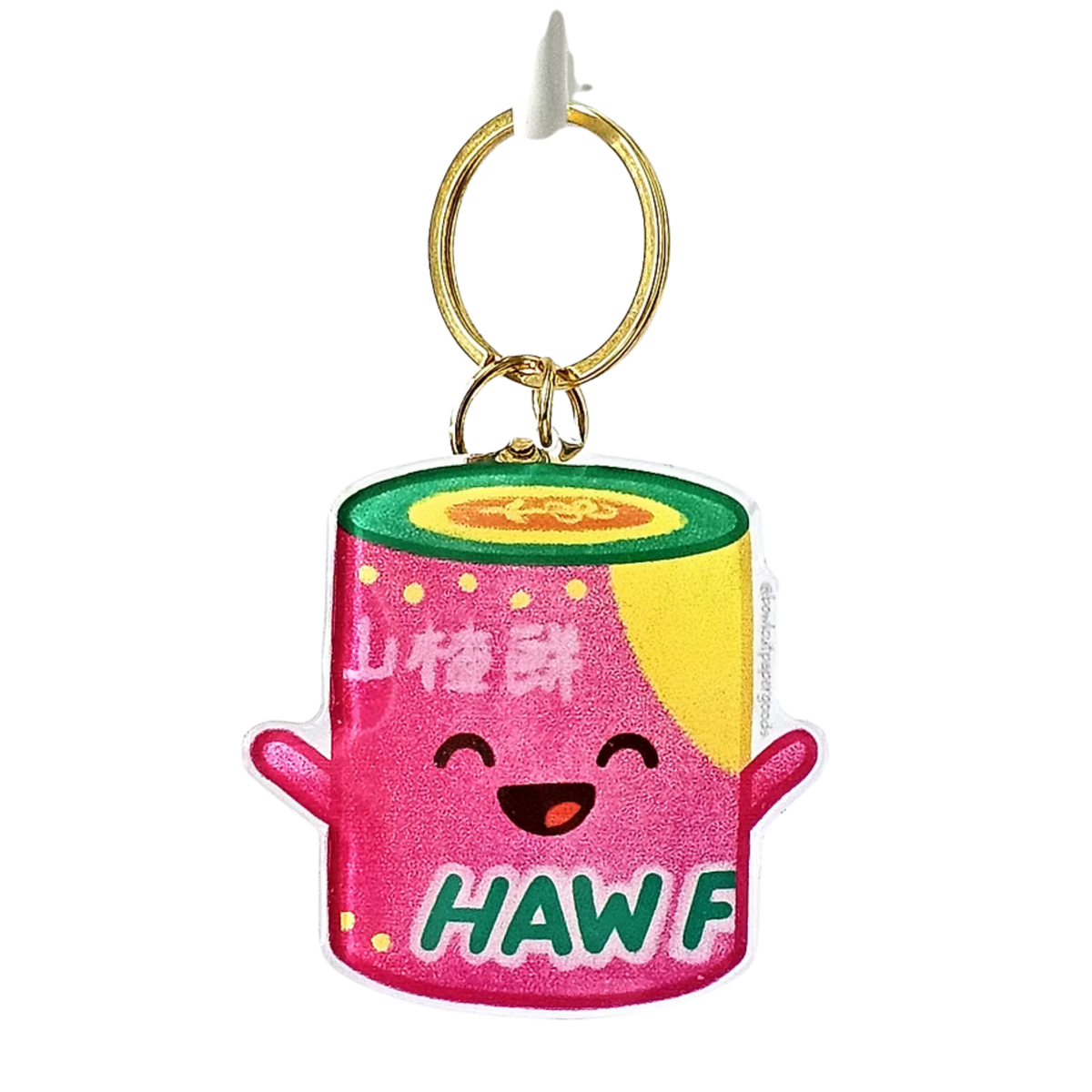 Haw Flakes Acrylic Keychain– Foo Hung Curios