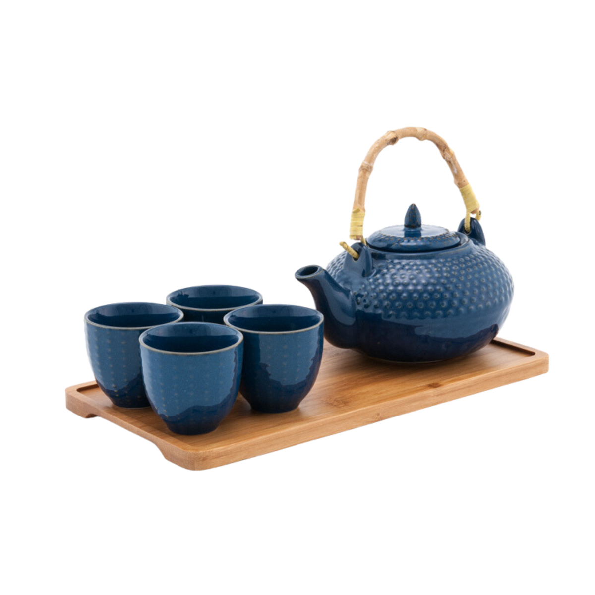 Glazed Ceramic Tea Set (7 piece)– Foo Hung Curios