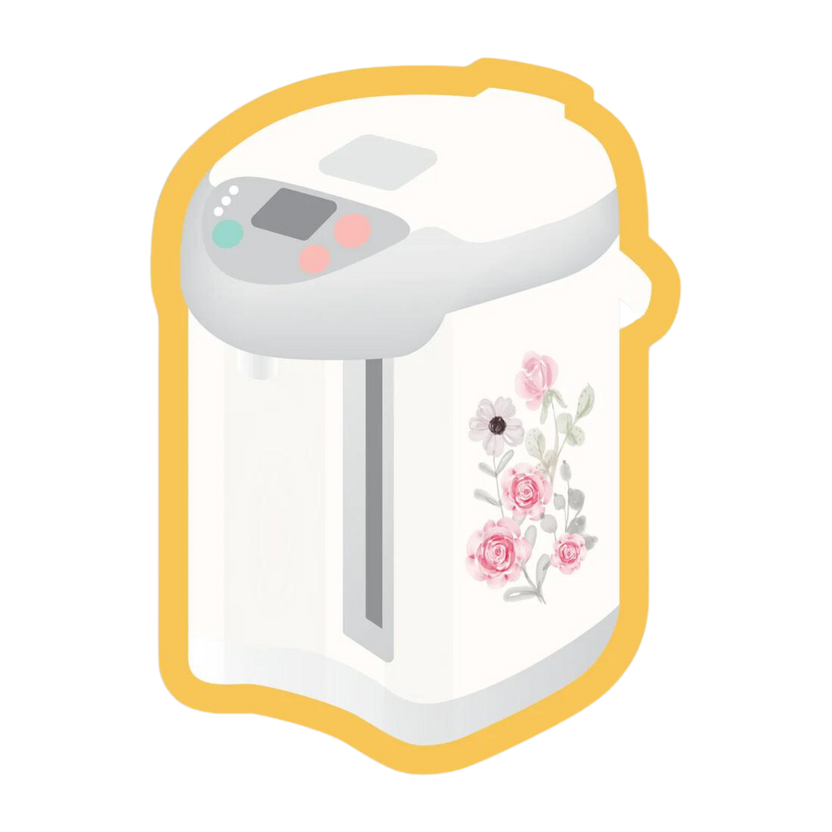 Hot Water Dispenser Vinyl Sticker– Foo Hung Curios