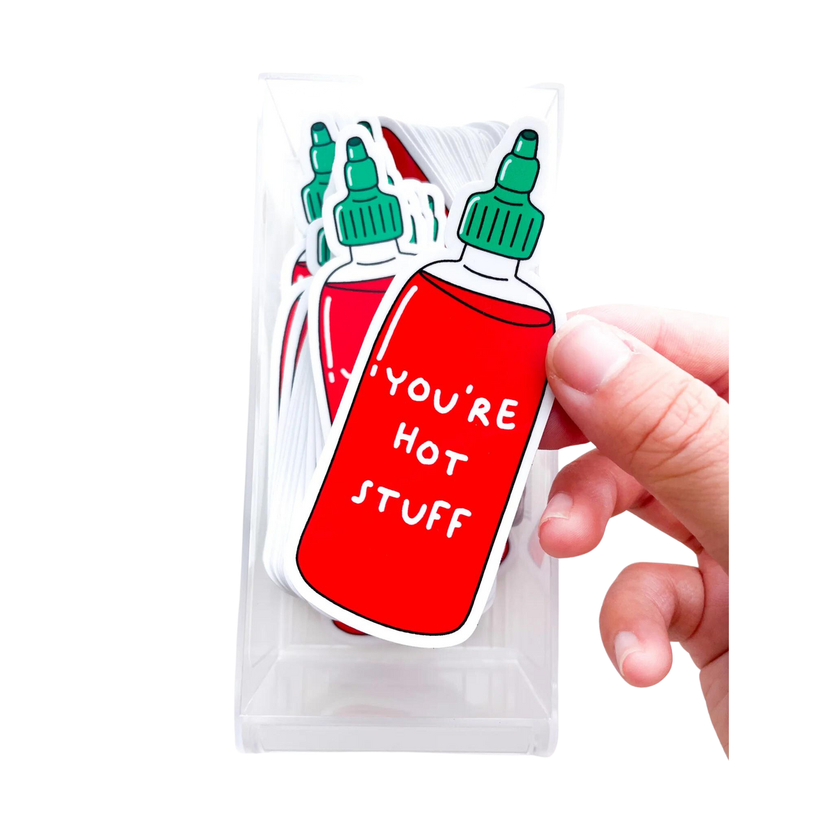 You re Hot Stuff Sticker Foo Hung Curios you-re-hot-stuff-sticker-foo-hung-curios